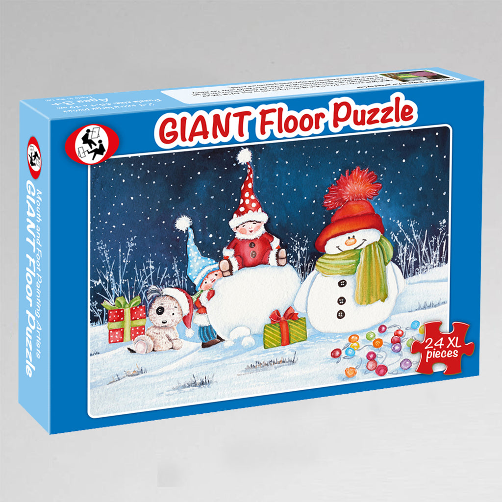 Children's Floor Jigsaw Puzzle "Christmas Fun" – MFPA Canada